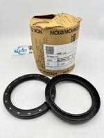 China Komatsu S6D125 Crankshaft Front Oil Seal 6150-21-3230 NBR FKM Rubber 20-90 Shore for sale