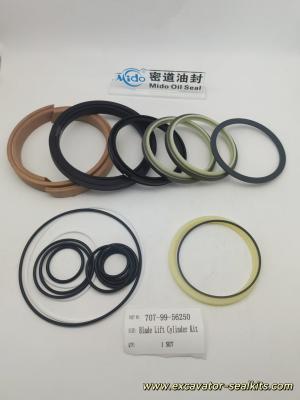 China 707-99-56250 Blade Lift Cylinder Seal Kit Heavy-Duty Leak-Resistant Hydraulic TPU NBR FKM PTFE for sale