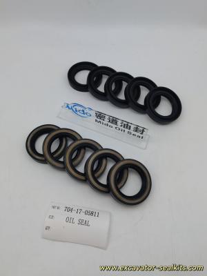 China 704-17-05811 Nitrile Rubber Oil Seal for Hyundai Excavator Hydraulic Cylinder Shaft Replacement for sale