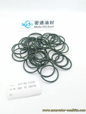 China Komatsu PU O-Ring 21T-09-11510 - Polyurethane Sealing Component for -30°C to 260°C Temperature Range for sale