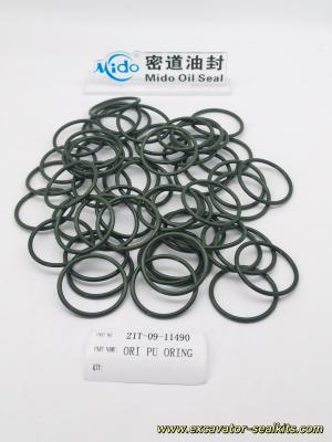 China Komatsu PU Rubber O-Ring 21T-09-11490 for Hydraulic Systems -30°C to 260°C Temperature Range for sale