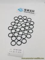 China Komatsu PU O-Ring 21T-09-11430 Standard Seal -30 to 260°C Green for sale