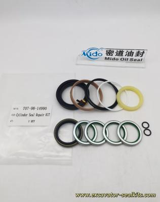China Genuine Cylinder Seal Repair Kit 707-98-14990 TPU NBR FKM PTFE High Temperature for sale