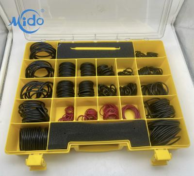 China Bulk 580 Pcs O-Ring Kit for Cat 4C-4782, NBR 90 Seals, SAE ORFS, Fleet Maintenance for sale