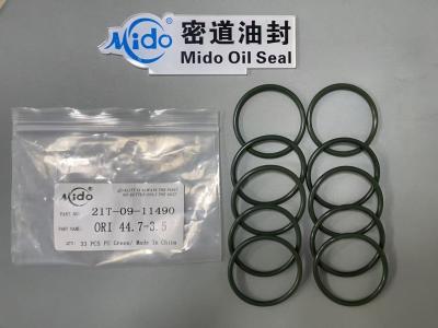 China 21T-09-11490 Excavator Seal Kit for Komatsu ORI 44.7-3.5 Green PU O-Rings Replacement for sale