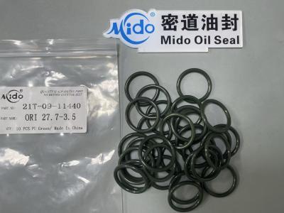 China 21T-09-11440 Komatsu Excavator Seal Kit Green PU O-Rings 27.7-3.5mm for sale