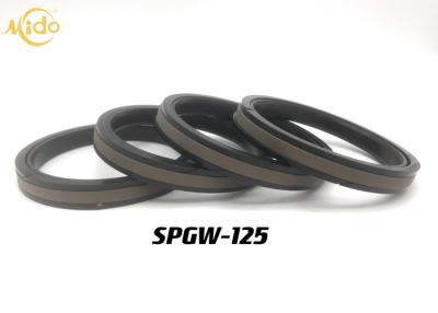 China SPGW 125 Double Acting Piston Seal 125×102×15.5mm for Excavator Hydraulic Cylinders for sale