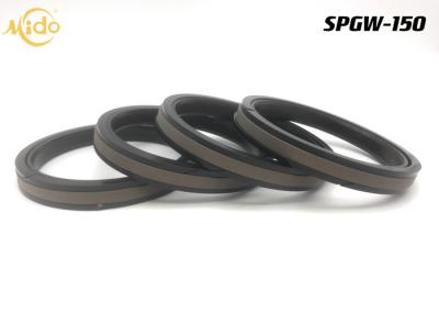 China SPGW 150 Hydraulic Cylinder Piston Seal 150×127×15.5mm PTFE NBR High Temperature 160℃ for sale