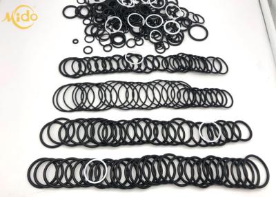 China SK350-6E Excavator Control Valve Seal Kit - NBR Natural Rubber Material, 70°-90° Hardness, -30℃ to +120℃ Temperature Range for sale