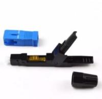 China Pre Embedded FTTH Fast Connector SC/APC Field Assembly Connector for sale