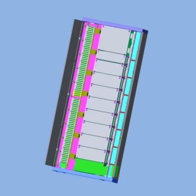 China LW-ODF-D2 FTTX ODN FDF Fiber Distribution Frame Humanized Management for sale
