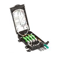 China GLNK-H8 FTTX ODN SC 8 Fibers Drop Cable Closure Wall Mounting for sale