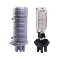 China Dome Type FTTX ODN 5 Port Heat Shrinkable Fosc Splice Closures 96F for sale