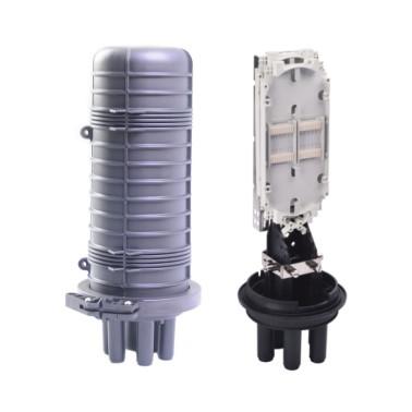 China Dome Type FTTX ODN 5 Port Heat Shrinkable Fosc Splice Closures 96F for sale
