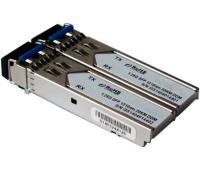 China 1550nm DFB Laser Fiber Optic Modules 1.25Gbps 120km SFP Fiber Module for sale