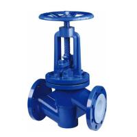 China Stainless Steel Corrosion Resistant Valve , Fluorine Lined Direct Flow Valve for sale