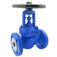 China Bellows Sealed Stop Valve Double Seal Flange Connection For Water / Oil / Gas for sale