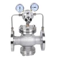 China Stainless Steel WCB Gas Pilot Piston Type Valve , Pressure Reducing Relief Valve for sale