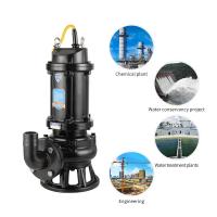 China 80mm Outlet Submersible Sand Dredging Pump Large Flow 45m3/H 20hp 15kw for sale