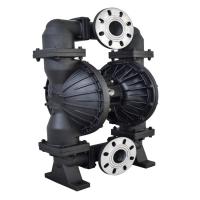 China Aluminum Alloy Air Operated Diaphragm Pump 4000 Cps Viscosity for sale
