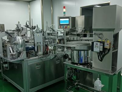 China Automatic Medical Product Assembly Machine For Iodophor Cap Infusion Connector for sale