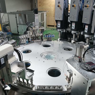 China High Precision Ultrasonic Cap Assembly Machine for Multi-Piece Plastic Caps and Closures for sale