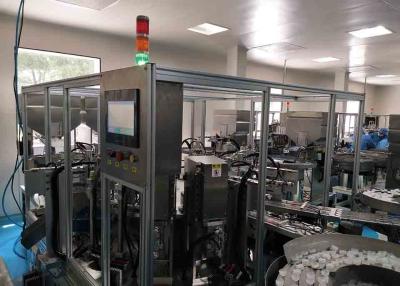 China Eight station single folding cap assembly machine for sale