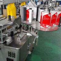 China CE Automatic Bag Labeling Machine 500W Automatic Sticker Machine for sale