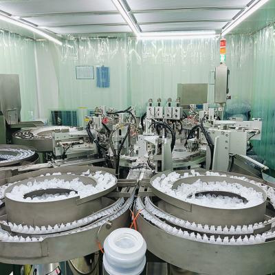 China Highly Efficient Stable Pull-tab Cover Automated Assembly Machine With Servo Motor And Indexing Disc Drive for sale