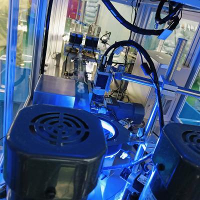 China Infusion Cap Impact Tester Detects Black Spot Foreign Body Defects High Capacity Fast Running Speeds for sale