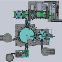 China PLC Control System and Human-Machine Interface Operation Medical Product Assembly Machine for Nasal Swab Production for sale