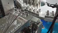 China Euro Cap Assembly Machine for Automatic Assembly of Easy Peel Foil Caps for IV Infusion Soft Bags and Bottles for sale