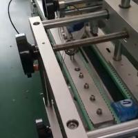 China Automated Labeling Machine Connected By Belt Reducing Labor Costs High Efficiency for sale