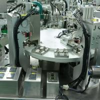 China Automated Assembly Machine For Iodophor Caps Controlled By PLC Remotely Operated for sale
