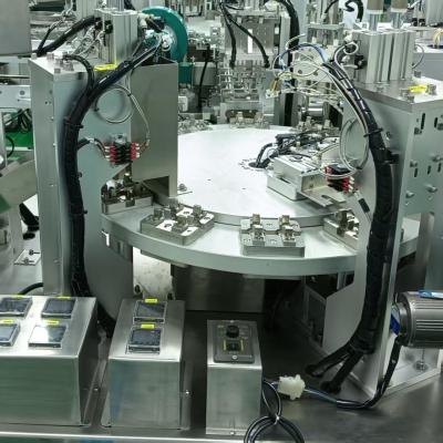 China Automated Assembly Machine For Iodophor Caps Controlled By PLC Remotely Operated for sale
