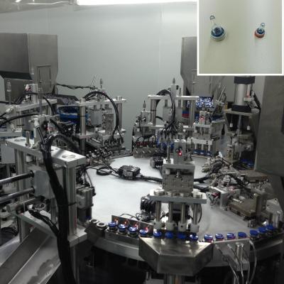 China Turntable Type Automated Assembly Machine For Aluminum Lance Cap For Infusion High Capacity for sale