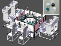China AC380V Heli Cap Assembly Machine OEM Auto Capping Machine CE Certificate for sale