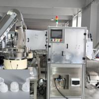 China Automatic Cap Assembly Machine For Flip Top Caps Soy Sauce Caps And Others With Good And Defect Products Separated Function for sale