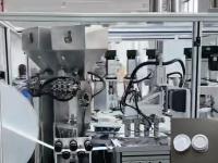 China Desiccant Cap Filling Assembly Machine Accuracy With Servo Motor And PLC Control for sale