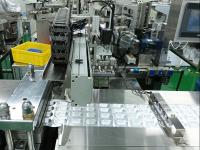 China Iodophor Cap Blister Machine Automatic Packaging Machine Connected With Assembly Machine Together High Efficiency for sale