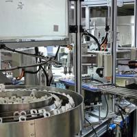 China Non-Standard Automated Heli Cap Assembly Machine, Customised To Customer Requirements, Carousel Operation for sale