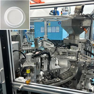 China Duck Tongue Cap Automatic Assembly Machine Stainless Steel Material Manufacturing Equipment Not Easy To Rusting for sale