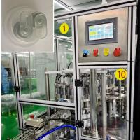 China Non-standard Automation Mechanical Double-folding Cap Assembly Machine Fast Running Speed High Capacity for sale