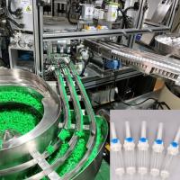 China Advanced And Customizable Medical Product Assembly Machine For I.V. Drops With Fibre Optic Inspection And Solutions for sale