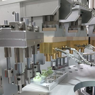 China Spring Cap Automated Filling Machine With High Filling Accuracy And Good Sealing for sale