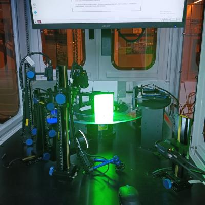 China Automated Image Inspection Machine Detecting Injection Molding Defects Flaws Connected To Host Computer for sale