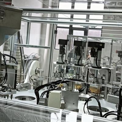 China Automatic Filling Machine For Desiccant Cap High Filling Accuracy Turntable Type Operation for sale
