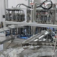 China High Precision Servo Motor Double Folding Cover Assembly Machine with 14000-18000pcs/h Capacity and Stainless Steel + Aluminum Alloy Construction for sale