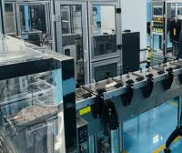 China High Precision Euro Cap Assembly Machine for Ultrasonic Welding Servo Motor and Indexing Drive Titanium Alloy Welding Head for sale