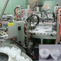 China High Speed Euro Cap Assembly Machine For Infusion Bottle Cap , Such As Single Pull Cap Double Pull Cap Single Fold Cap Double Fold Cap And Break Caps for sale